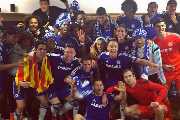 Chelsea dressing room 2026: celebrations photos & videos!